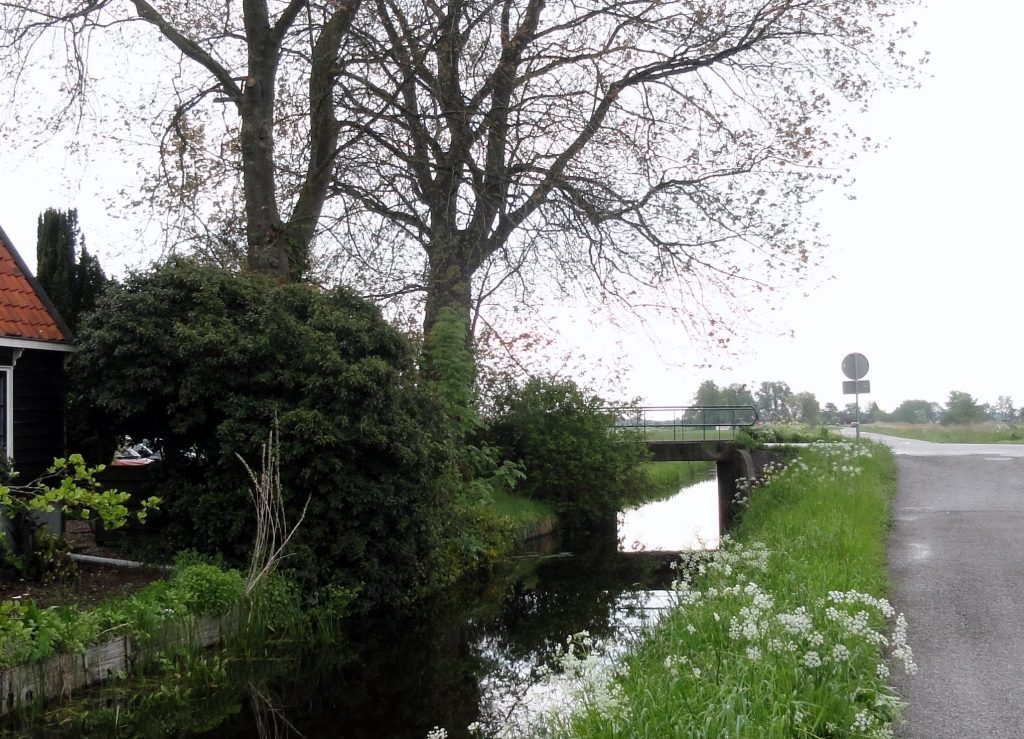 De brug over de Nedereindse vaart - Online Museum de Bilt