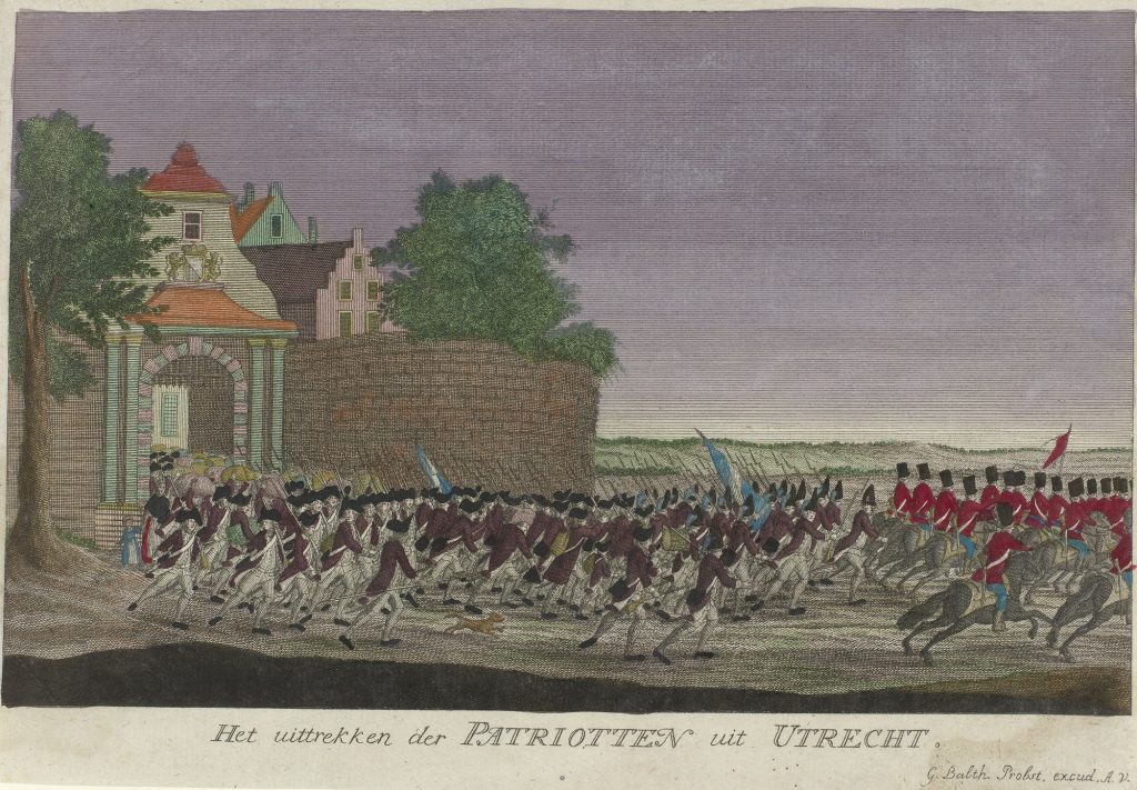 Het jaar 1787: Westbroek zucht onder oorlogsgeweld van Pruisen en ...