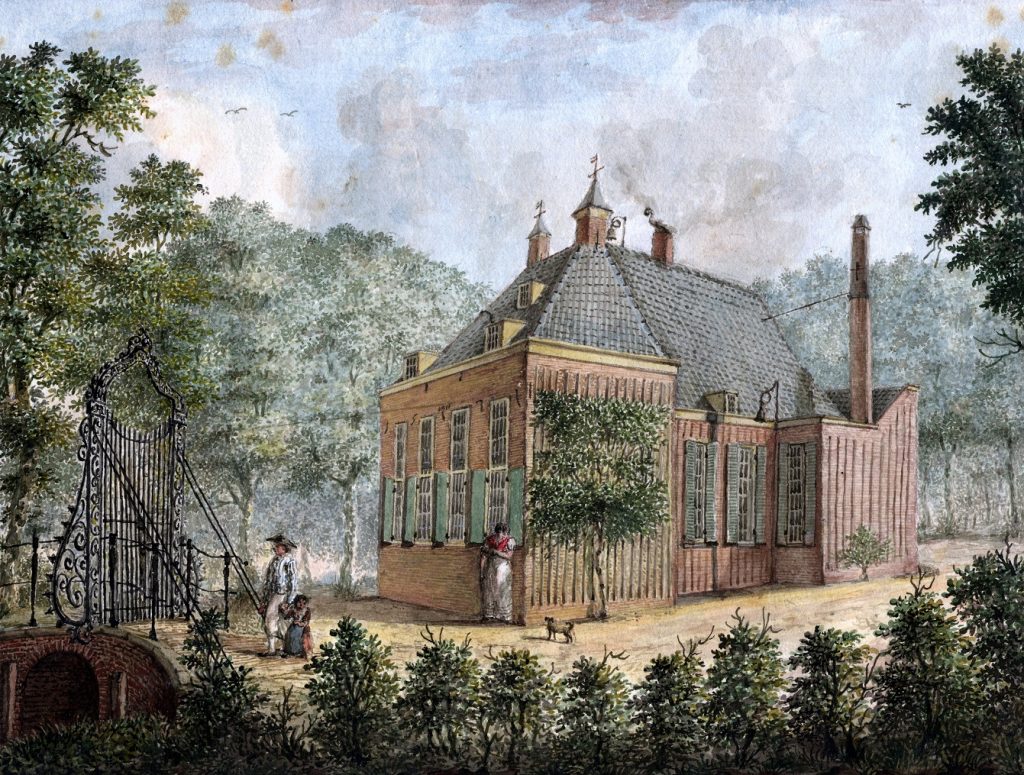 Rustenburg, deels verdwenen onder de A27 - Online Museum de Bilt